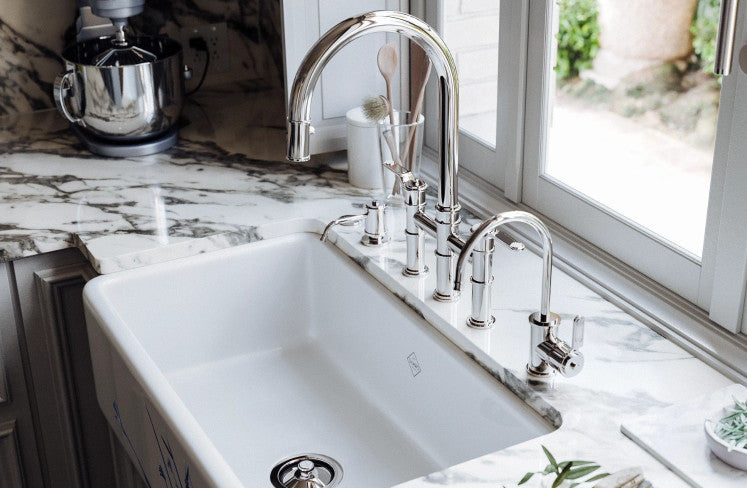Rohl - Handcrafted kitchen faucets, sinks, and workstations