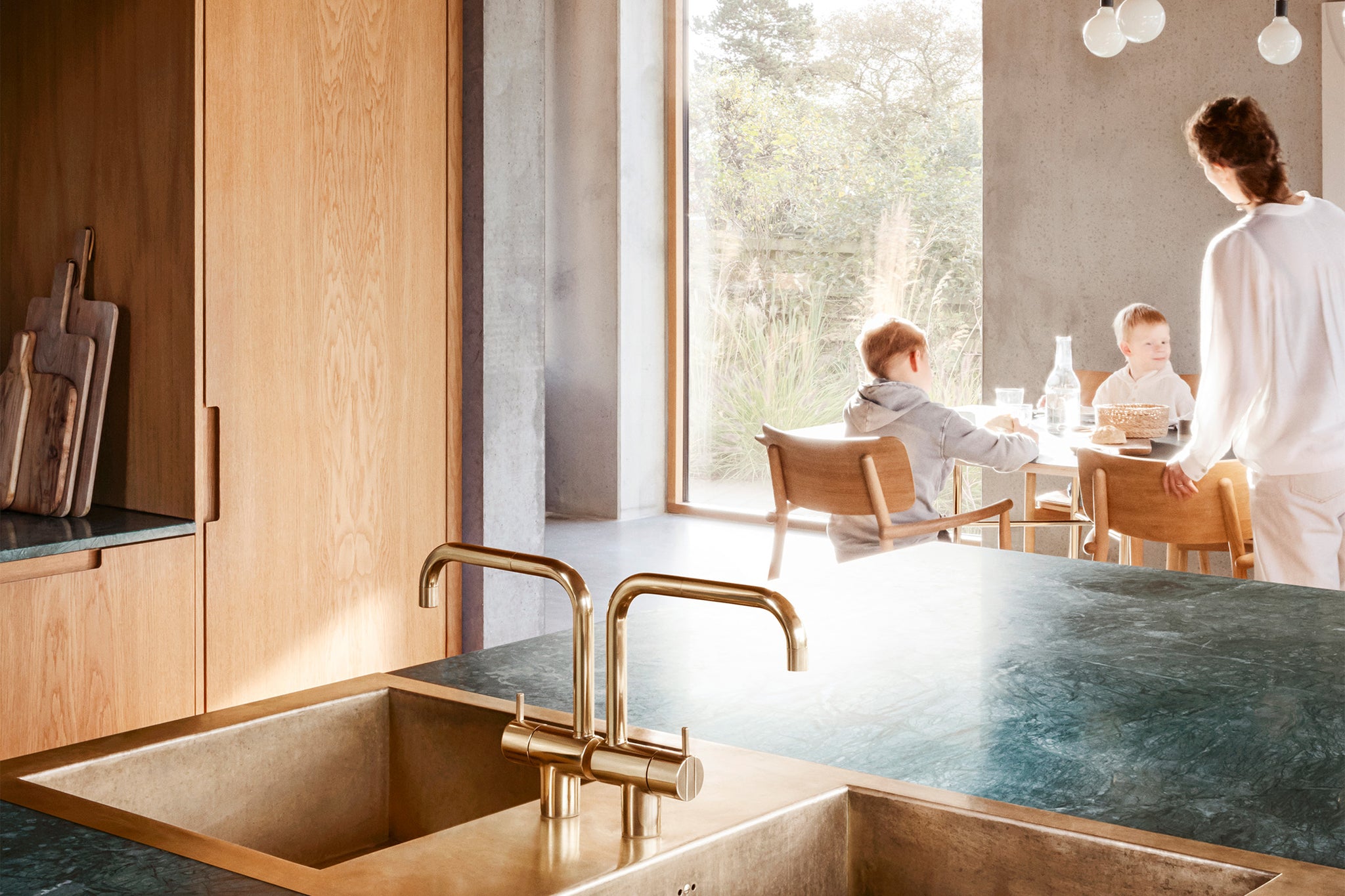 Vola - Sculptural Solid Brass Faucets and Fixtures