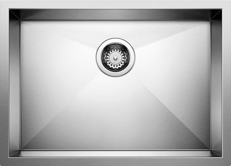 Blanco 443047 Quatrus R0 25" Medium Single Bowl ADA Sink