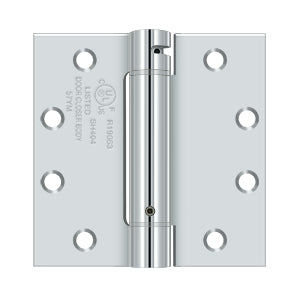 Deltana DSH45 4-1/2" x 4-1/2" Spring Hinge
