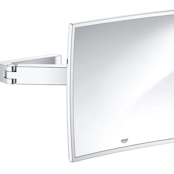 Grohe 40808000 Selection Cube Shaving Mirror - Chrome