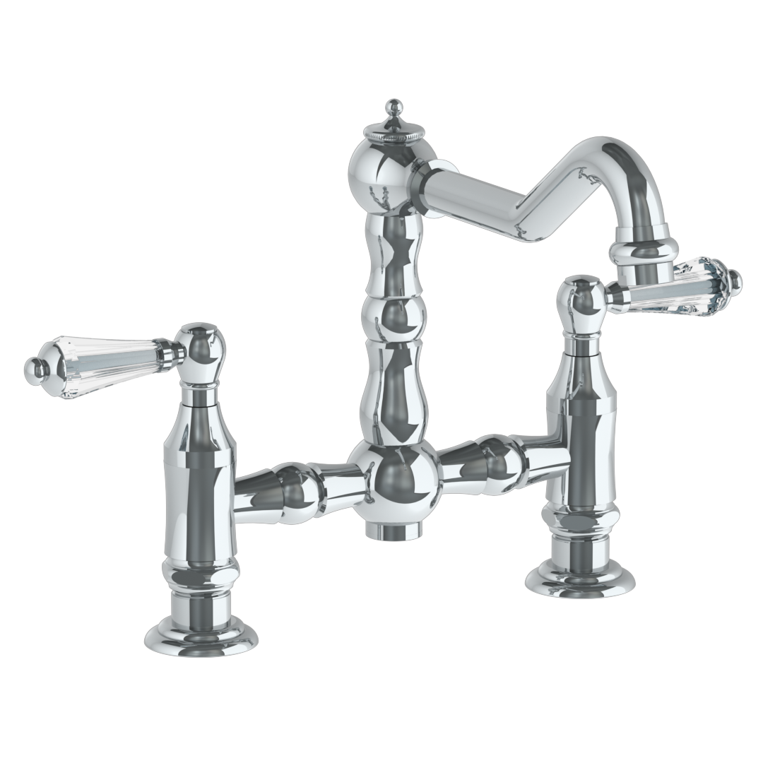 Watermark 206-7.5-SWA Paris Kitchen Deck Mounted Bridge Kitchen Faucet