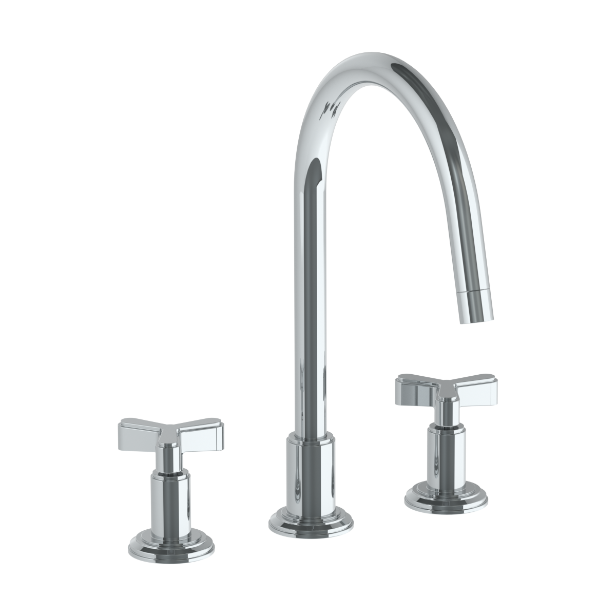 Watermark 29-7-TR25 Anika/Transitional Kitchen Deck Mounted 3 Hole ...