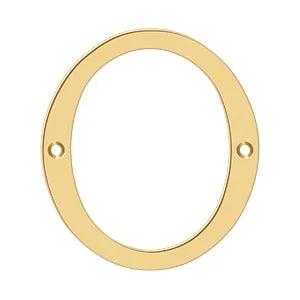 Deltana RN6-0 6" Solid Brass Number 0