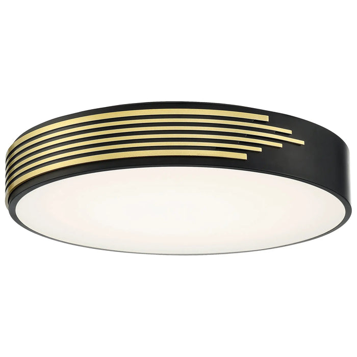 Access Lighting 49952LEDD-BL-ACR Maestro LED Flush Mount - Black