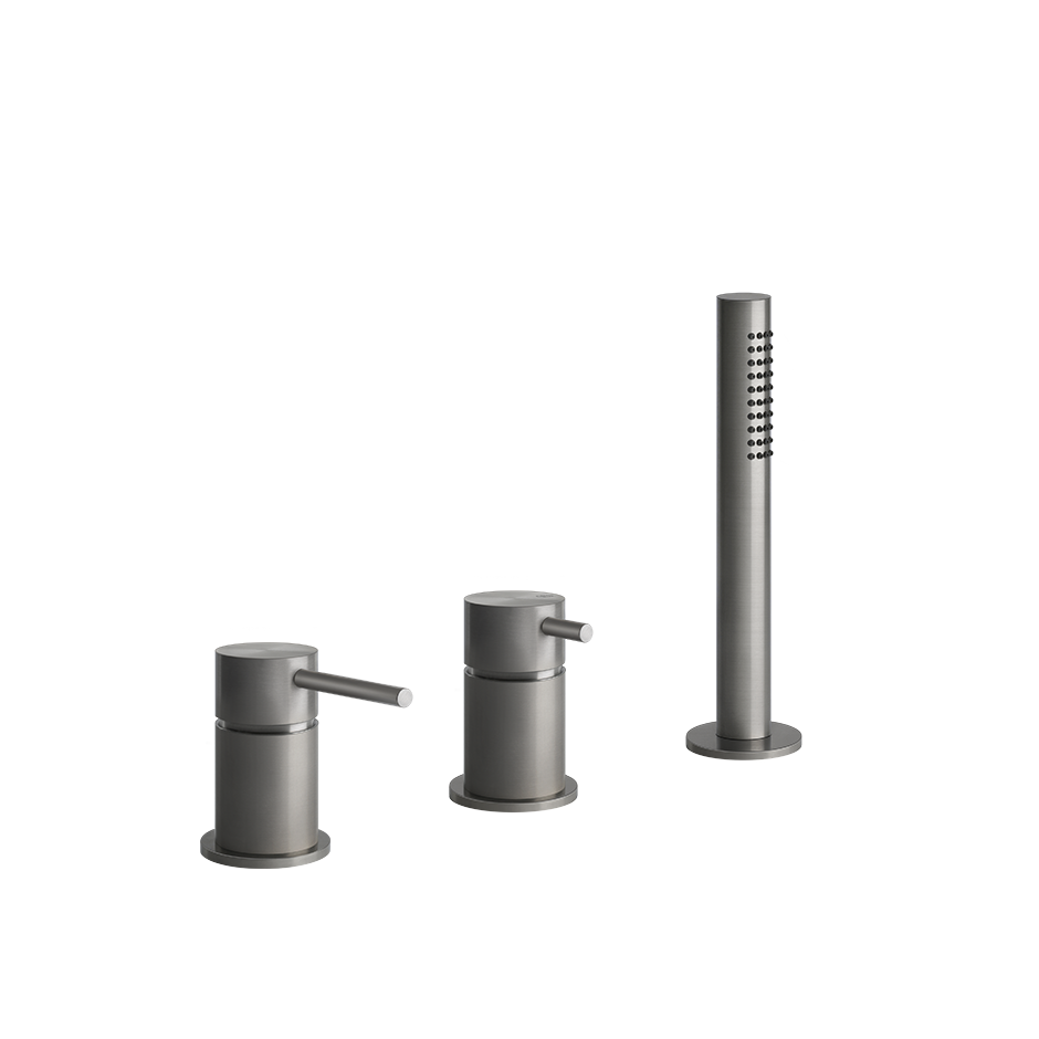 Gessi 54043 Gessi 316 Three Hole Roman Tub Set