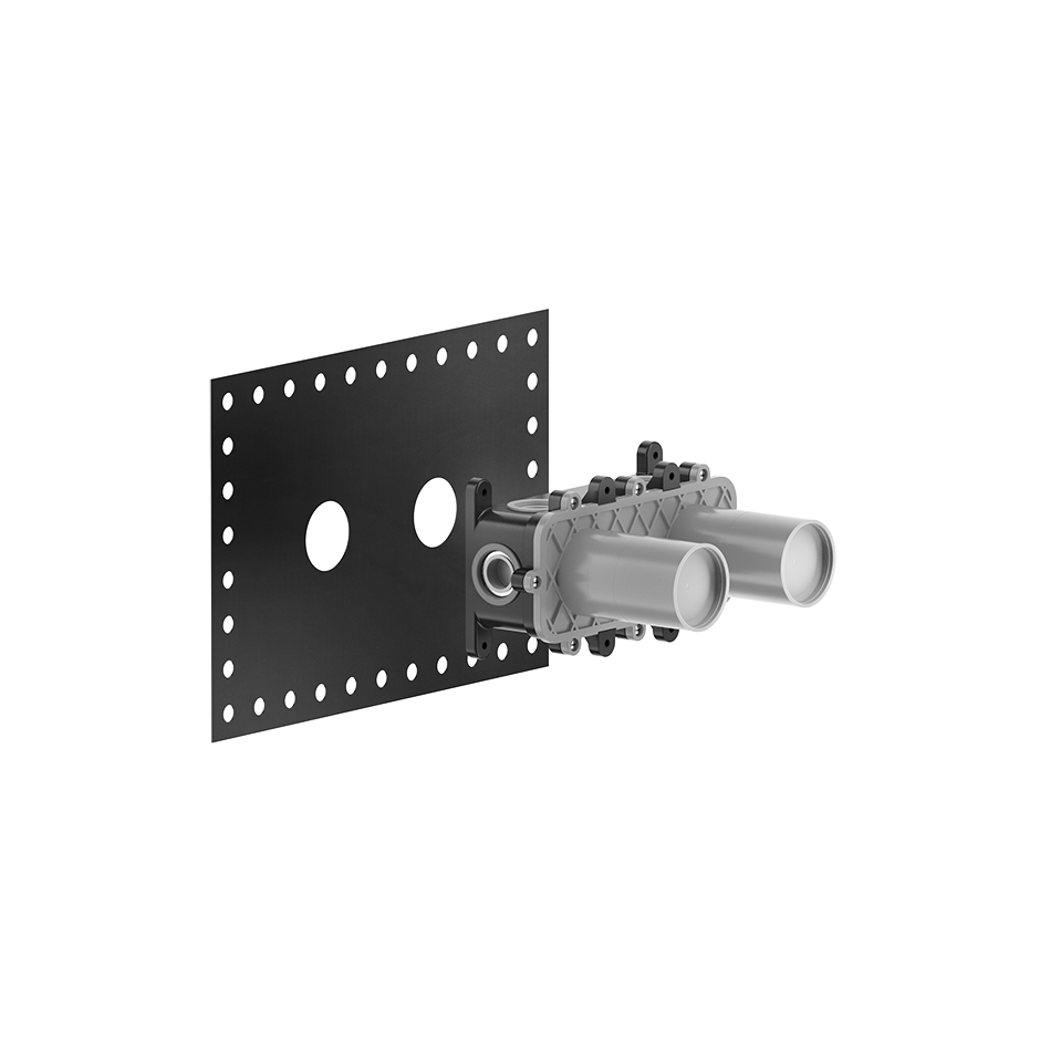 Gessi 54169#239 In-Wall Thermostatic Rough Valve for 1/2/3-Way Diverter ...