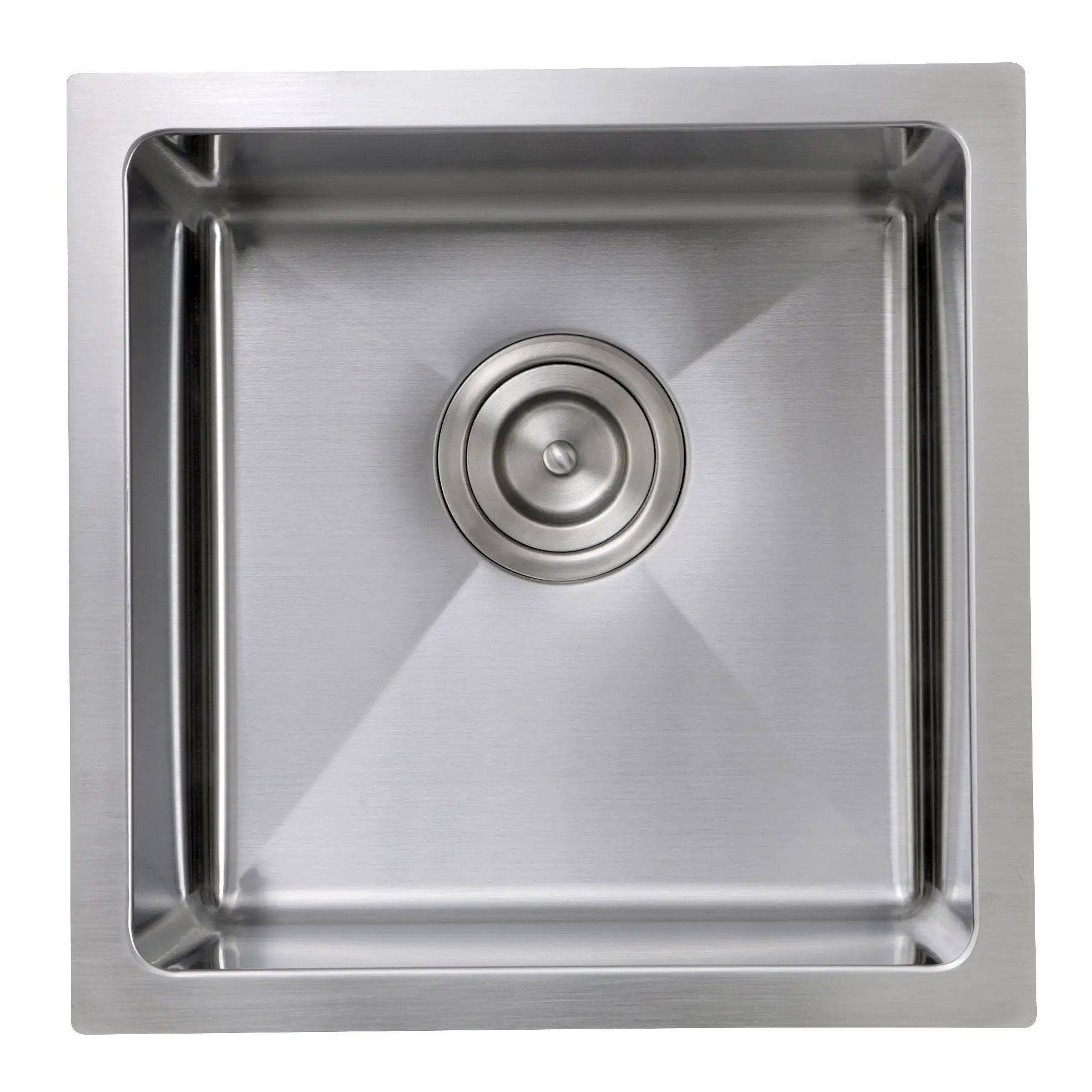 Nantucket Sinks SR1515 15 Inch Pro Series Square Undermount Small ...