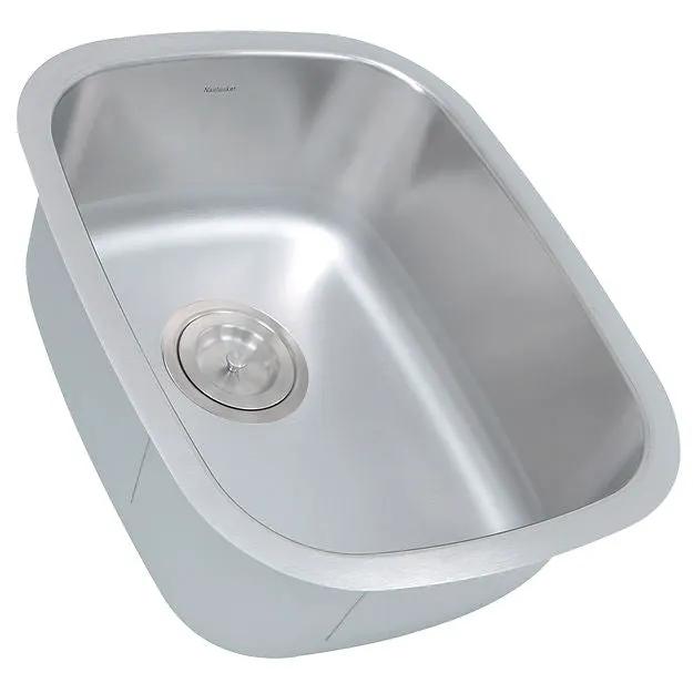 Nantucket Sinks NS20 20 Inch Rectangle Undermount Stainless Steel Bar ...