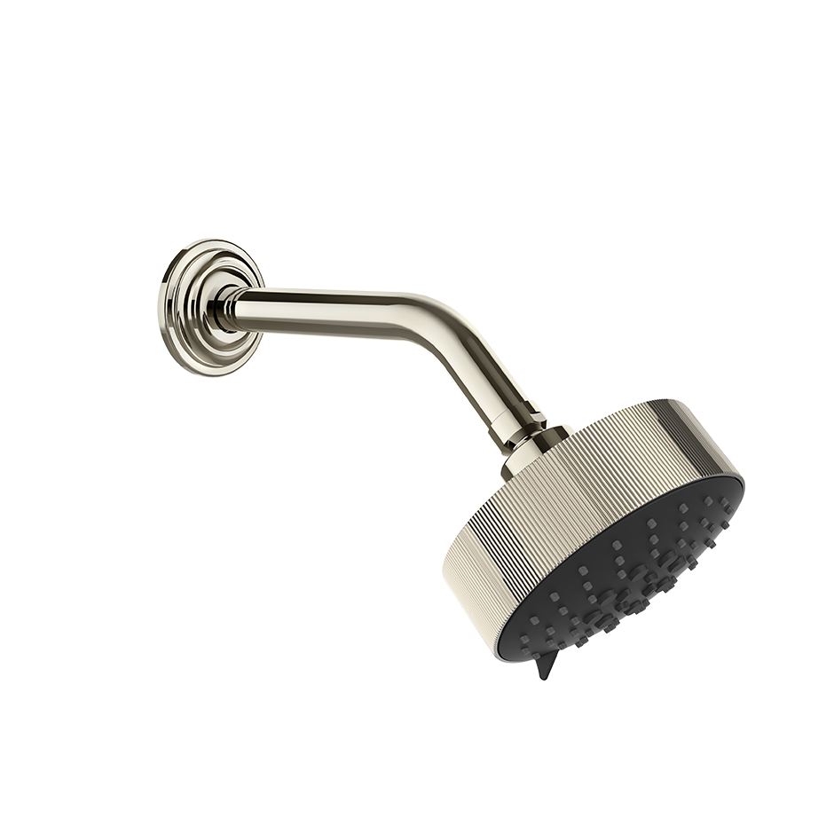 Gessi 65158 Wall Mounted Adjustable Multi-Function Shower Head with Arm: