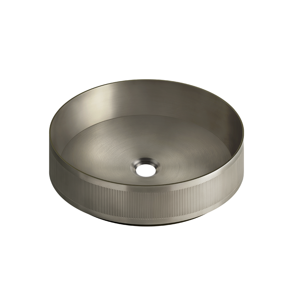 Gessi 65601 Stainless Steel Counter Washbasin
