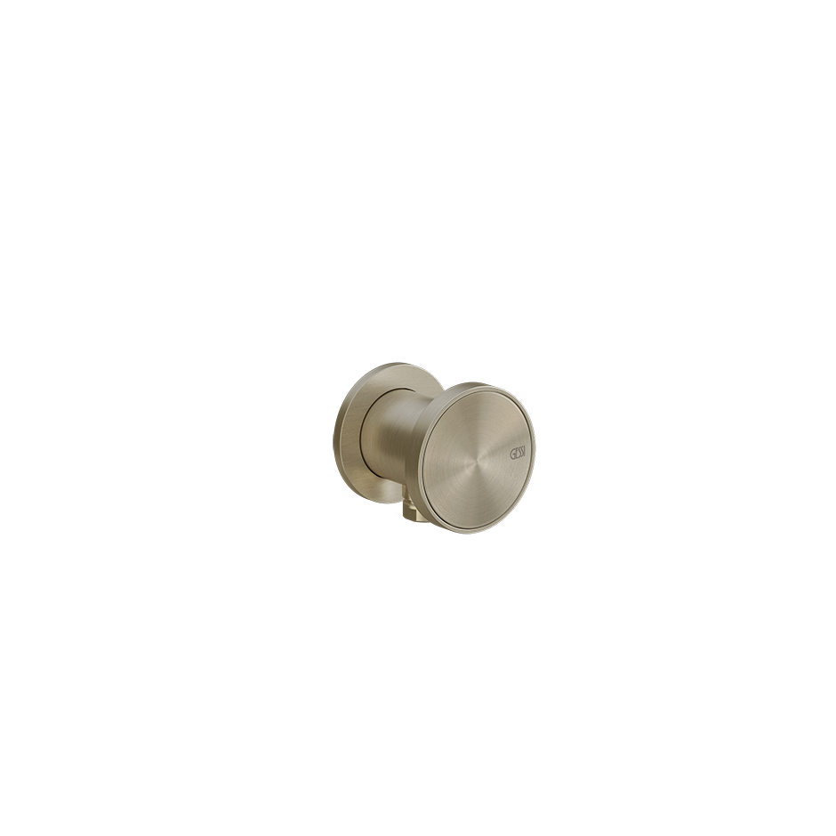 Gessi 66169 Origini Wall Elbow with Backplate