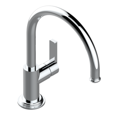 THG Paris U9G-6181N/US West Coast White Onyx Single Hole Kitchen Faucet ...