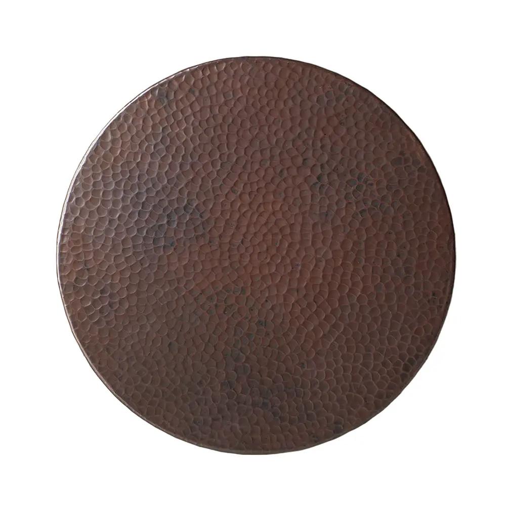 Native Trails CPO42 Lazy Susan 20" Hammered Copper Turntable