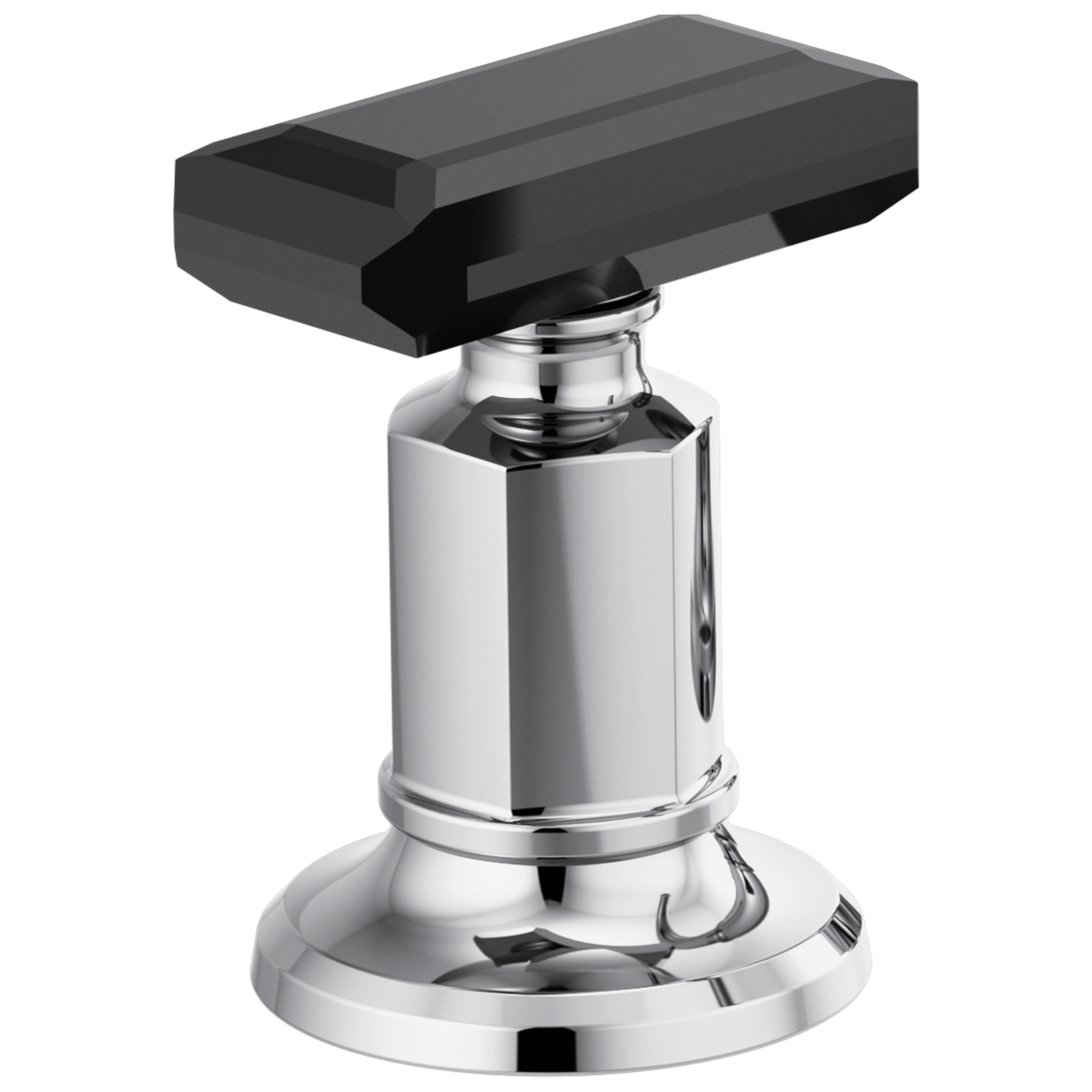 Brizo HK5376 Invari Widespread Lavatory Black Crytal Knob Handle Kit