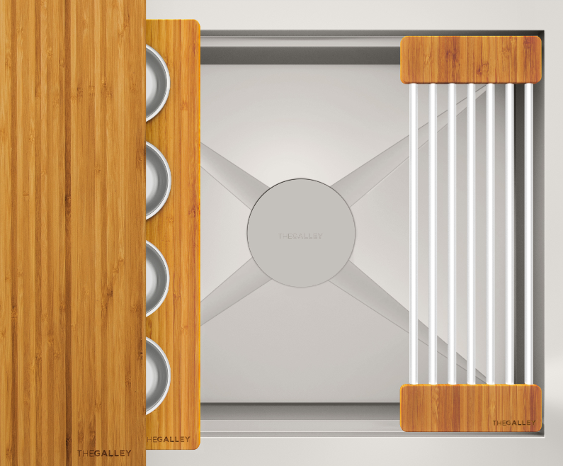 The Galley IBS-2-C Ideal BarStation 2 with Three Tool Bar Kit