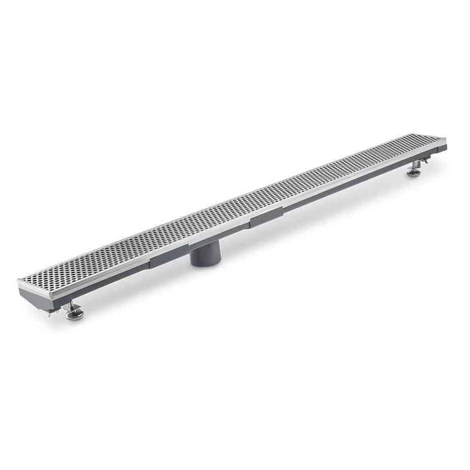 QM Drain 88.620.96 Lagos 96" Perforated Linear Drain