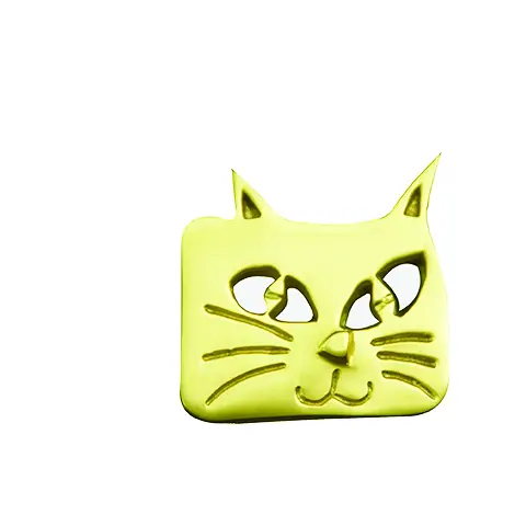 Lisa Jarvis SC-17 Square Cat Knob