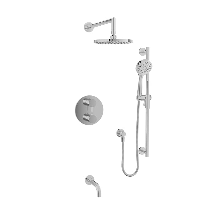 Baril PRO-4302-66 Zip Complete Thermostatic Pressure Balanced Shower Kit