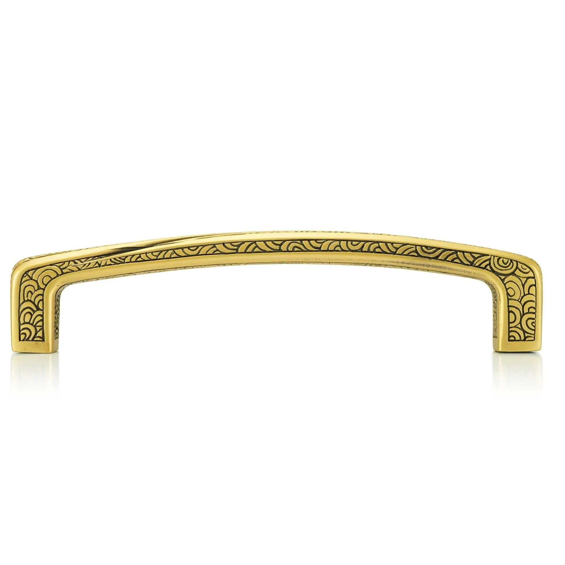 Edgar Berebi 10575MG 5" C to C Chester Pull - Museum Gold