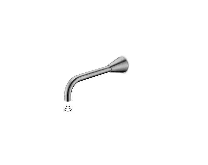Jee-O 900-153 Cone Touchless Wall Basin Tap Stainless Steel with ...