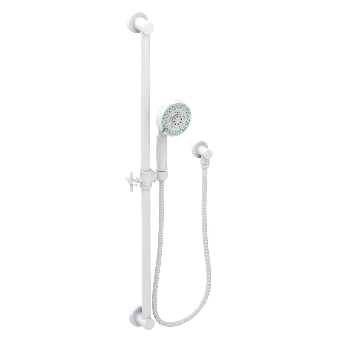 Newport Brass 280F Tub & Shower Slide Bar with Multifunction Hand ...